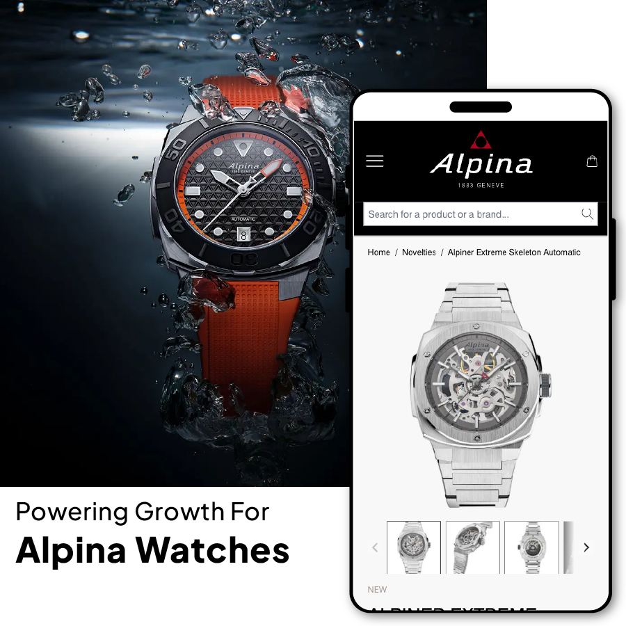 Alpina Watches - Magento eCommerce Agency | Adobe Commerce Solution ...