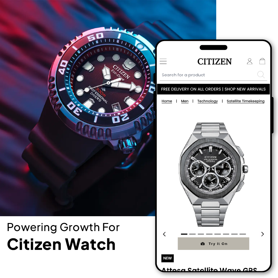 Citizen Watch | Our eCommerce Clients | Foundation Commerce